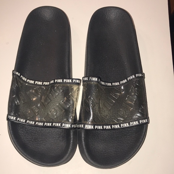 PINK Victoria's Secret | Shoes | Womens Vs Pink Slides | Poshmark